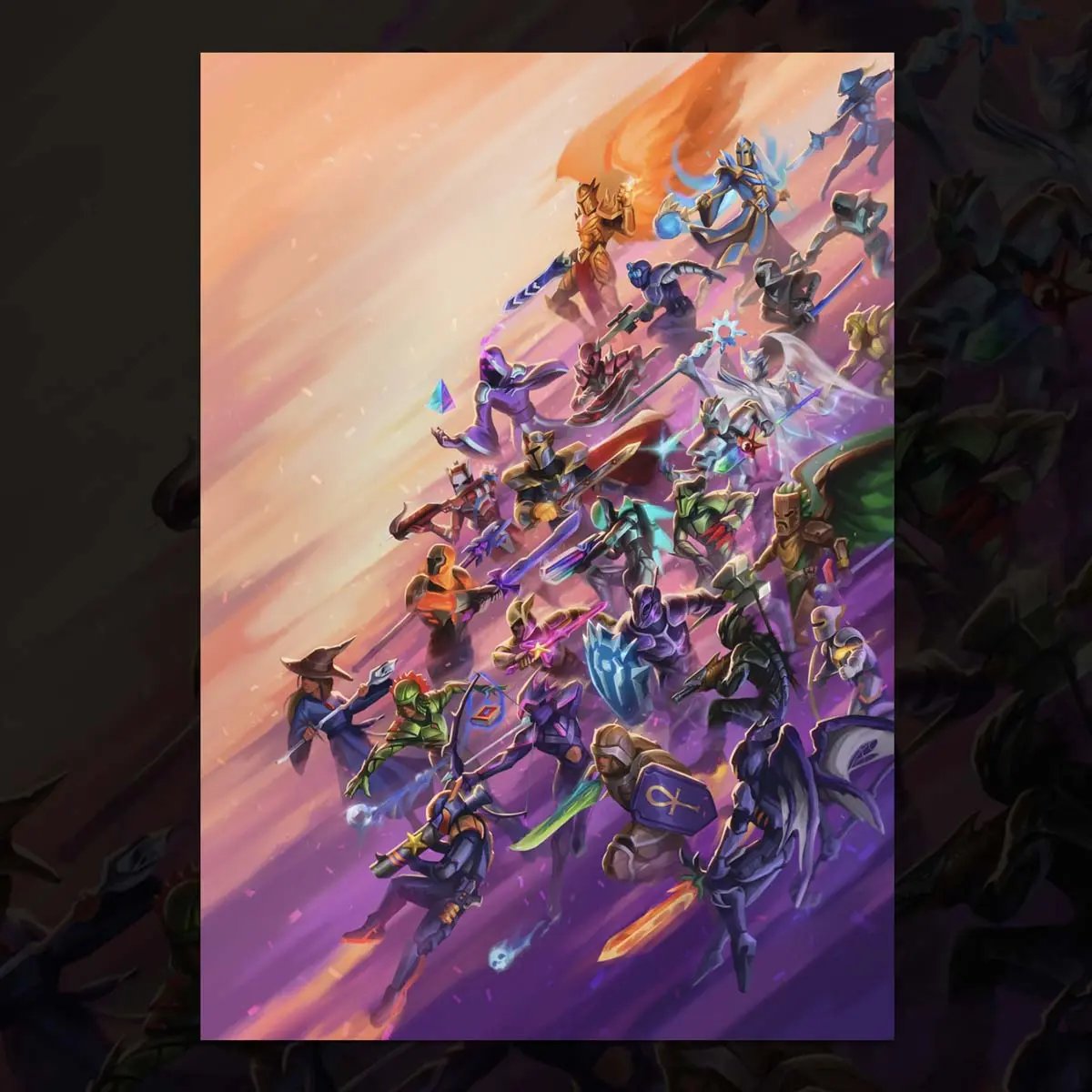 Heroes of Terraria Poster